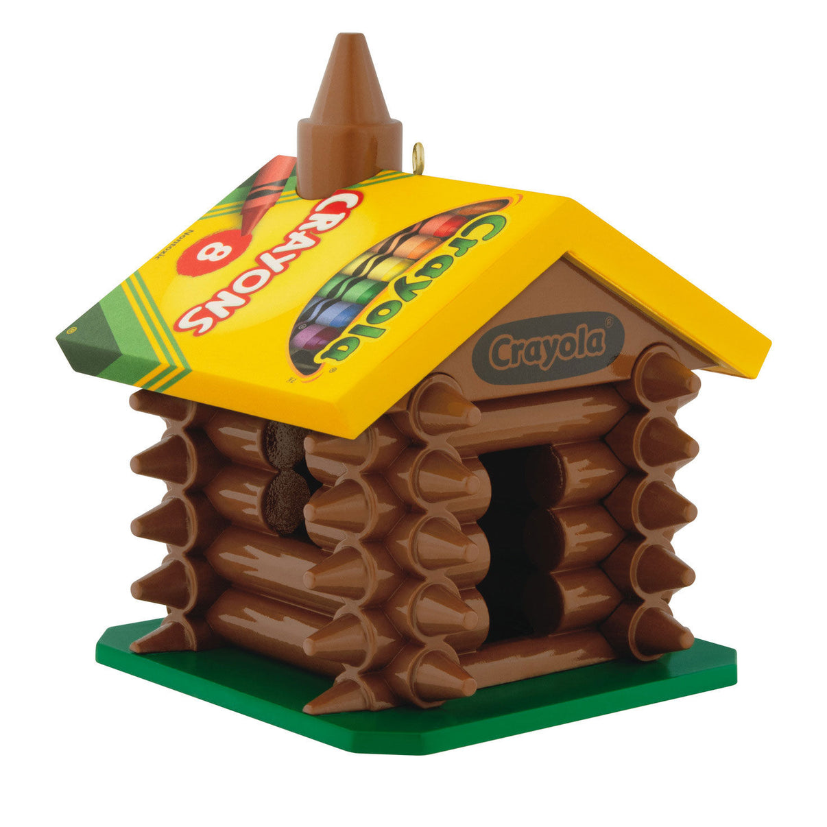 Crayola® Colorful Log Cabin Ornament – My Store
